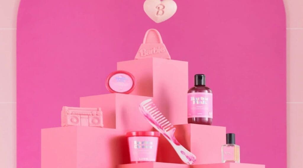 Lush unveils packaging-free and closed-loop Barbie bath collection ...