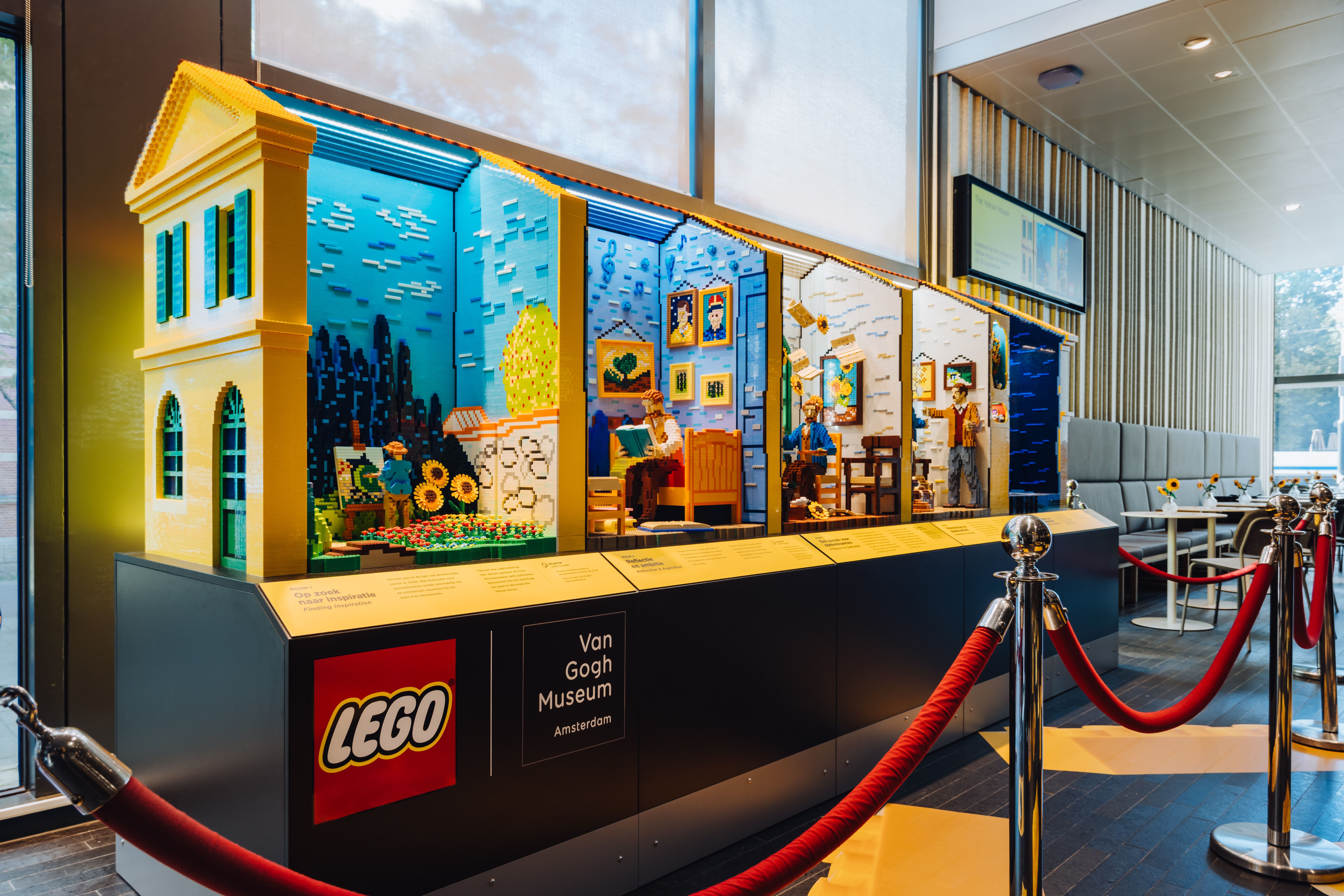LEGO installation unveiled at the Van Gogh Museum | Products of Change